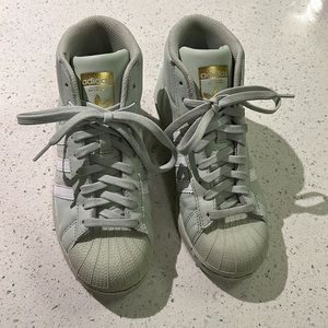 adidas | Shoes | Adidas Mint Green Pro Model Shoes | Poshmark